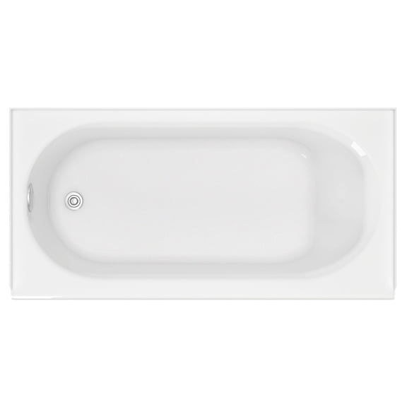 American Standard Solar Bathtub, 60 in, Left Hand Drain, Porcelain ...