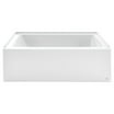 American Standard Studio Acrylic Bathtub 60x30 in, Integral Apron, Left ...