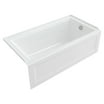 American Standard Studio Acrylic Bathtub 60x30 in, Integral Apron, Left ...