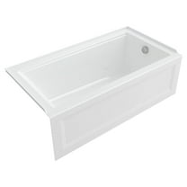 American Standard Studio Acrylic Bathtub 60x30 in, Integral Apron, Left ...