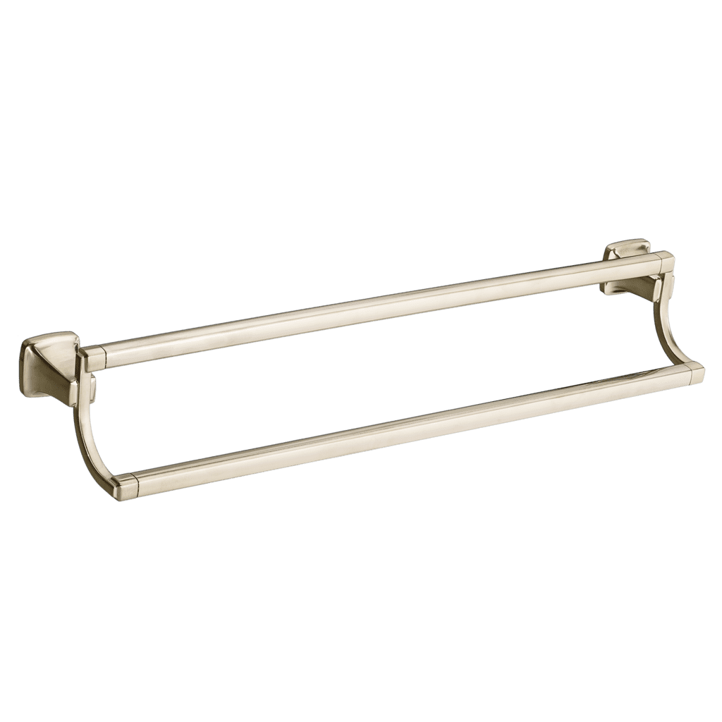 American Standard Townsend 26-in Double Towel Bar in Brushed Nickel ...