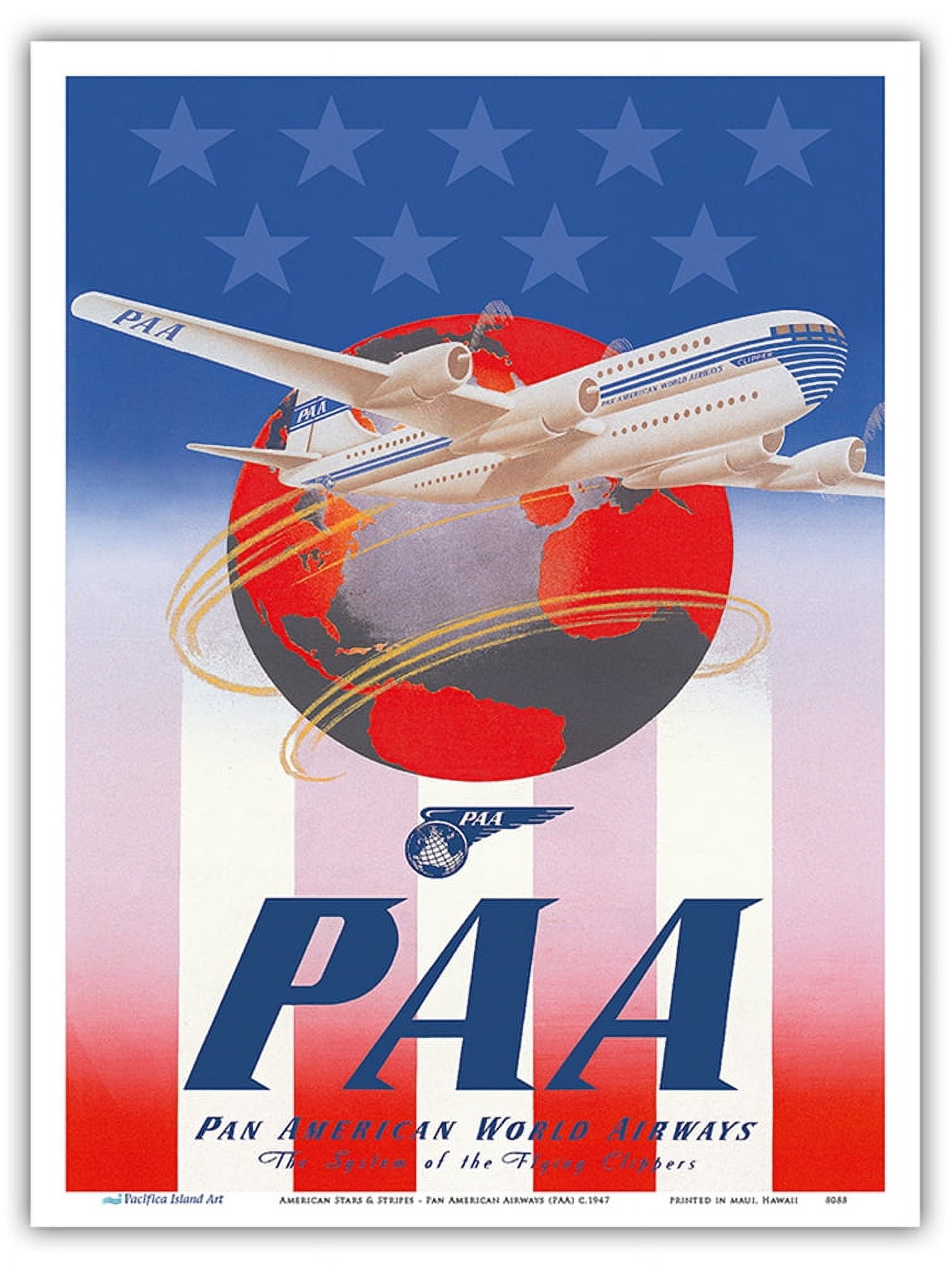 American Stars & Stripes - Pan American World Airways (PAA) - Boeing ...