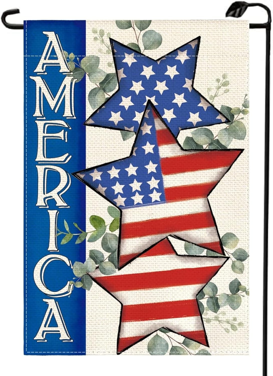 American Stars and Stripes Patriotic Garden Flag Double Sided for ...