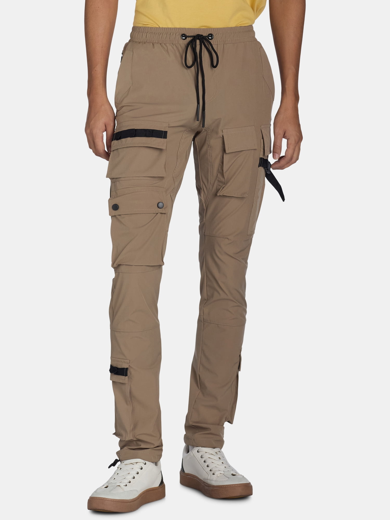 American Stitch Men's Twill Cargo Jogger Pants, Sizes S-2XL - Walmart.com