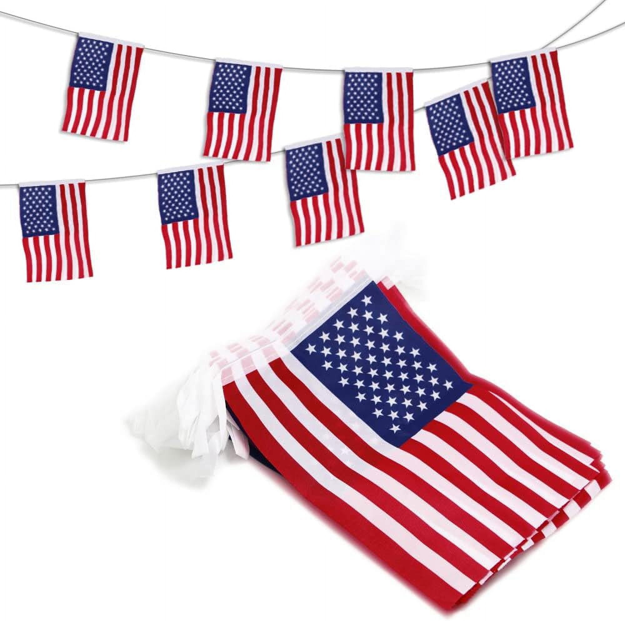 American String Flag - String Pennant Banners Patriotic Events ...