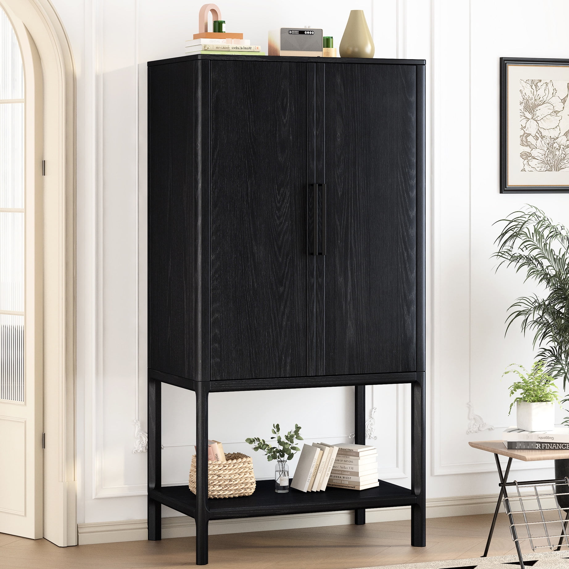 American Style Cabinet | Multiple Storage Options for Home | MDF with ...