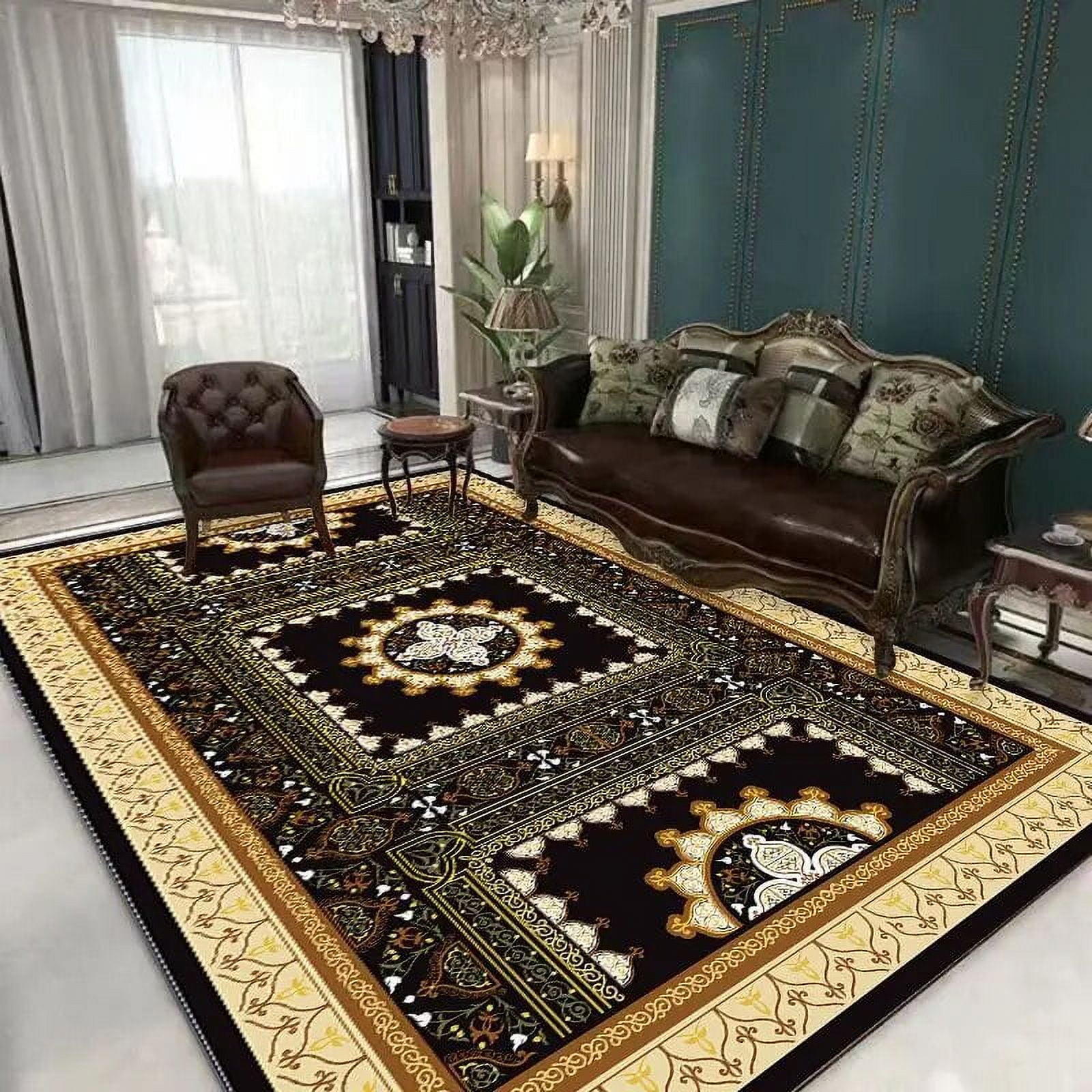 American Style Retro Large Carpet Living Room 160x230 Luxury Persian ...