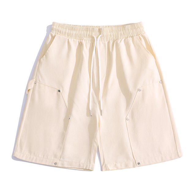 American Style Workwear Shorts Men‘s Handsome Loose High Street ...