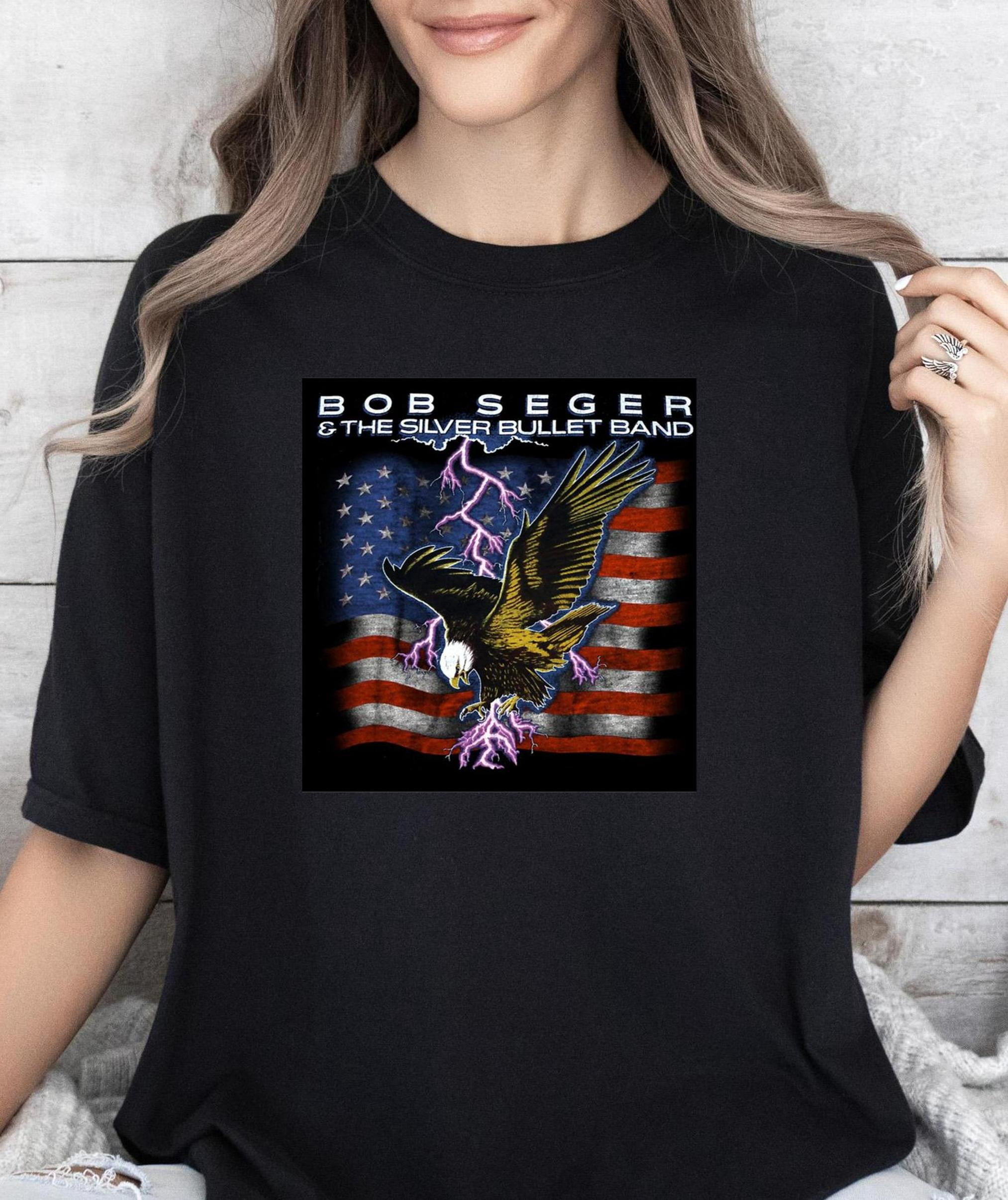 American Summer Tour Bob the Silver Seger Bullet Band, T-shirt ...