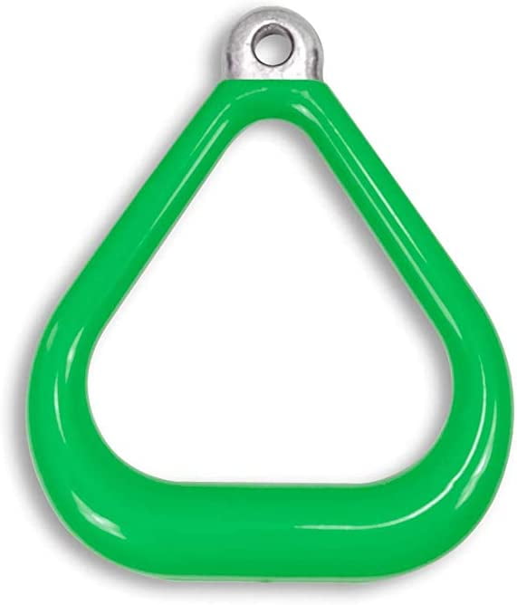 American Swing Green Trapeze Triangle Coated Aluminium Commercial or ...