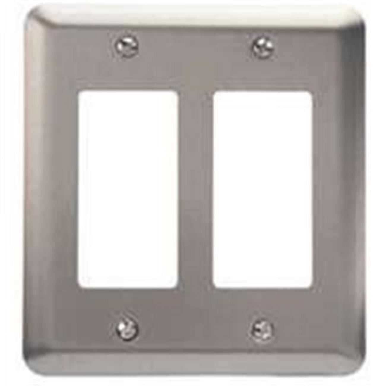 American Tack & Hdwe 2RRPW 2 Rocker Plate Pewter - Walmart.com