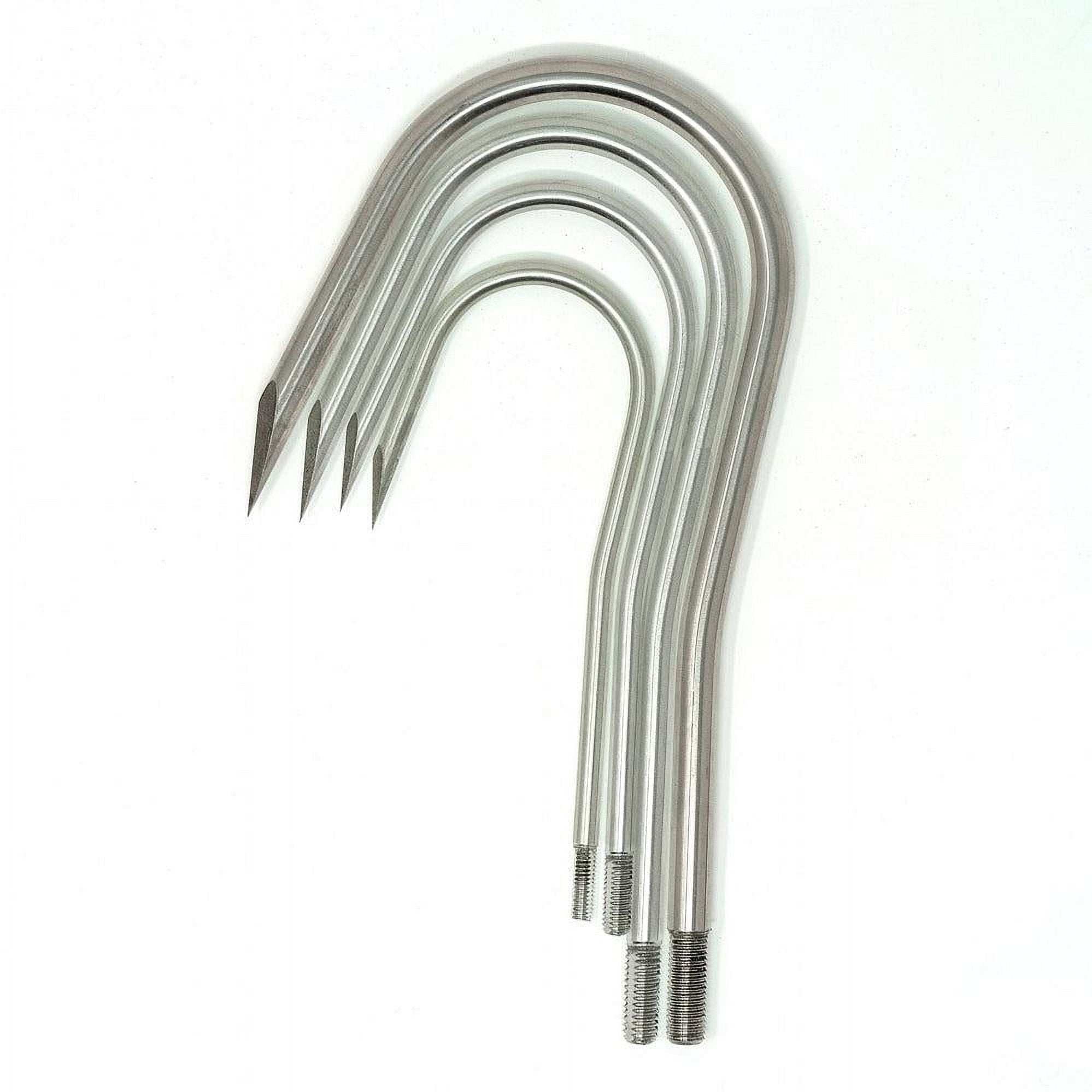 American Tackle 316SS Gaff Hooks with Chisel Point 5" - Walmart.com