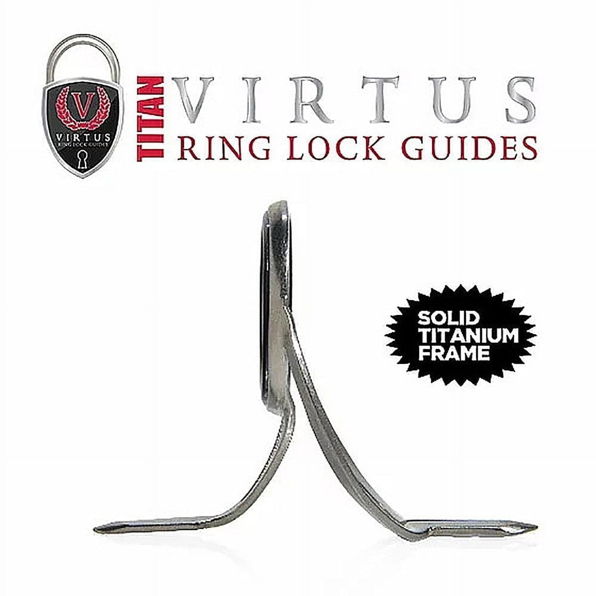 American Tackle Virtus Solid Heavy Titanium with NanoLite Ring Guides 30 Guides+Tops - Walmart.com