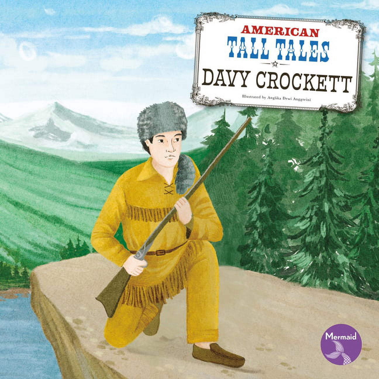 American Tall Tales: Davy Crockett (Hardcover) - Walmart.com