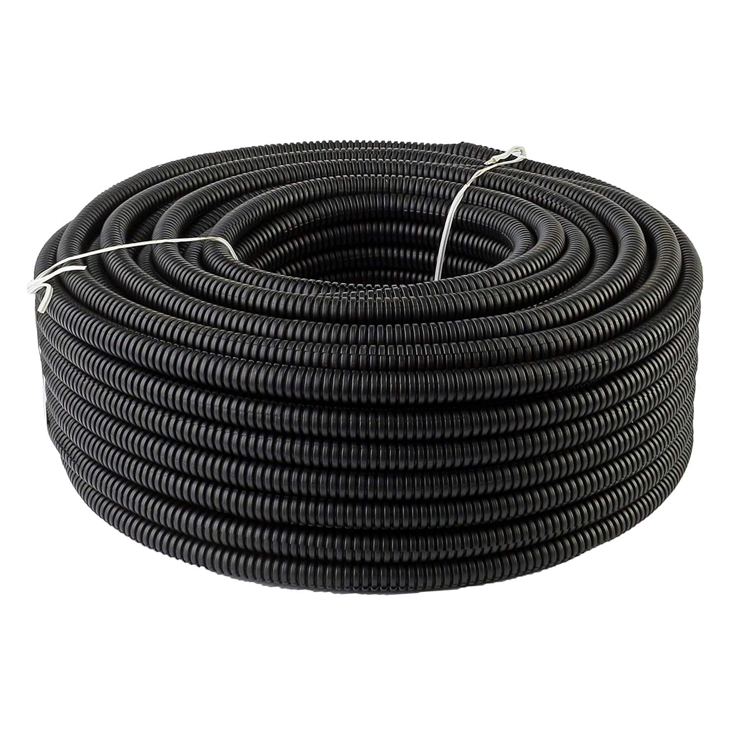 American Terminal 100 Feet Black 1/4" Split Loom Split Wire Loom ...