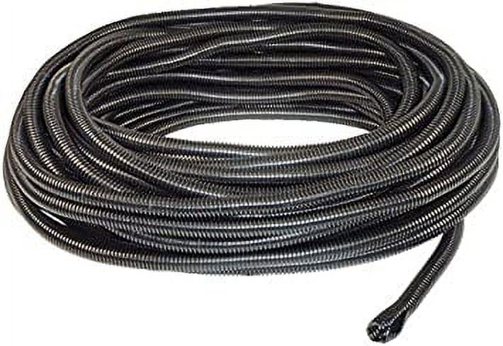 American Terminal 3/8 Inch x 100 Foot Corrugated Wire Loom - Walmart.com