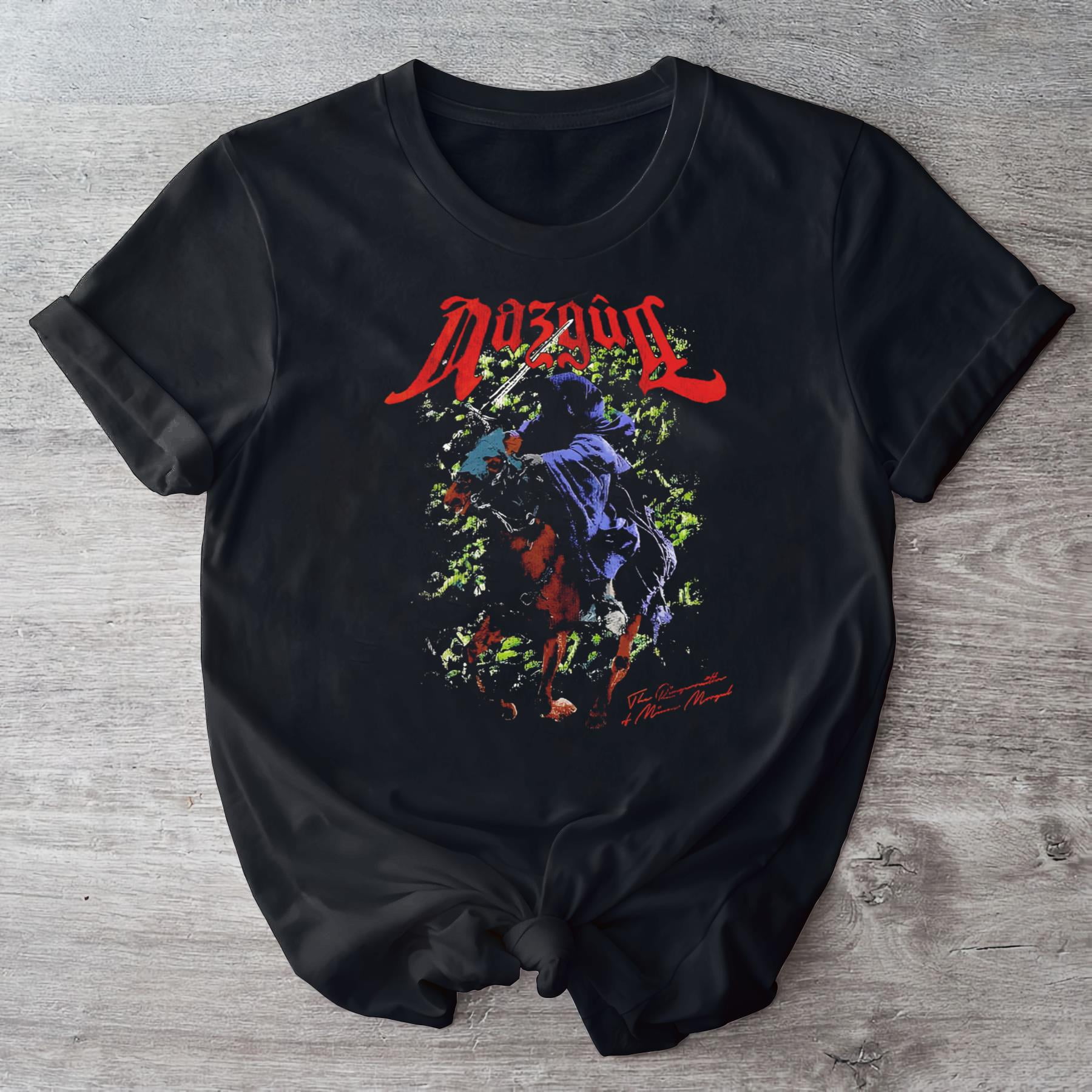 American Thrift X Dark Fantasy Rider-Inspired Heavyweight Vintage Shirt ...