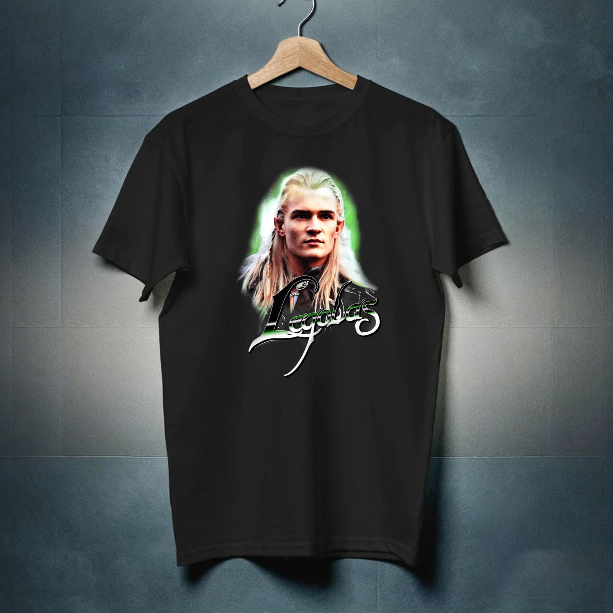 American Thrift X The Lord Of The Rings Legolas Heavyweight Vintage T ...