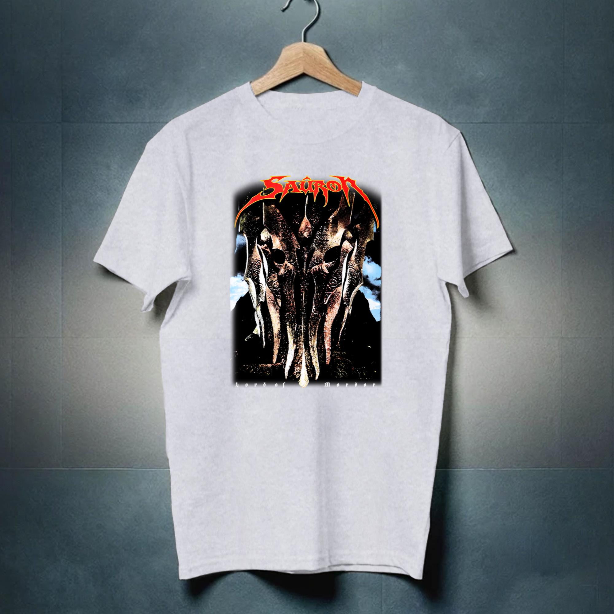 American Thrift X The Lord Of The Rings Sauron Vintage T-Shirt-TH38044 ...