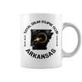 American Total Solar Eclipse Arkansas Retro State Outline Coffee Mugs ...