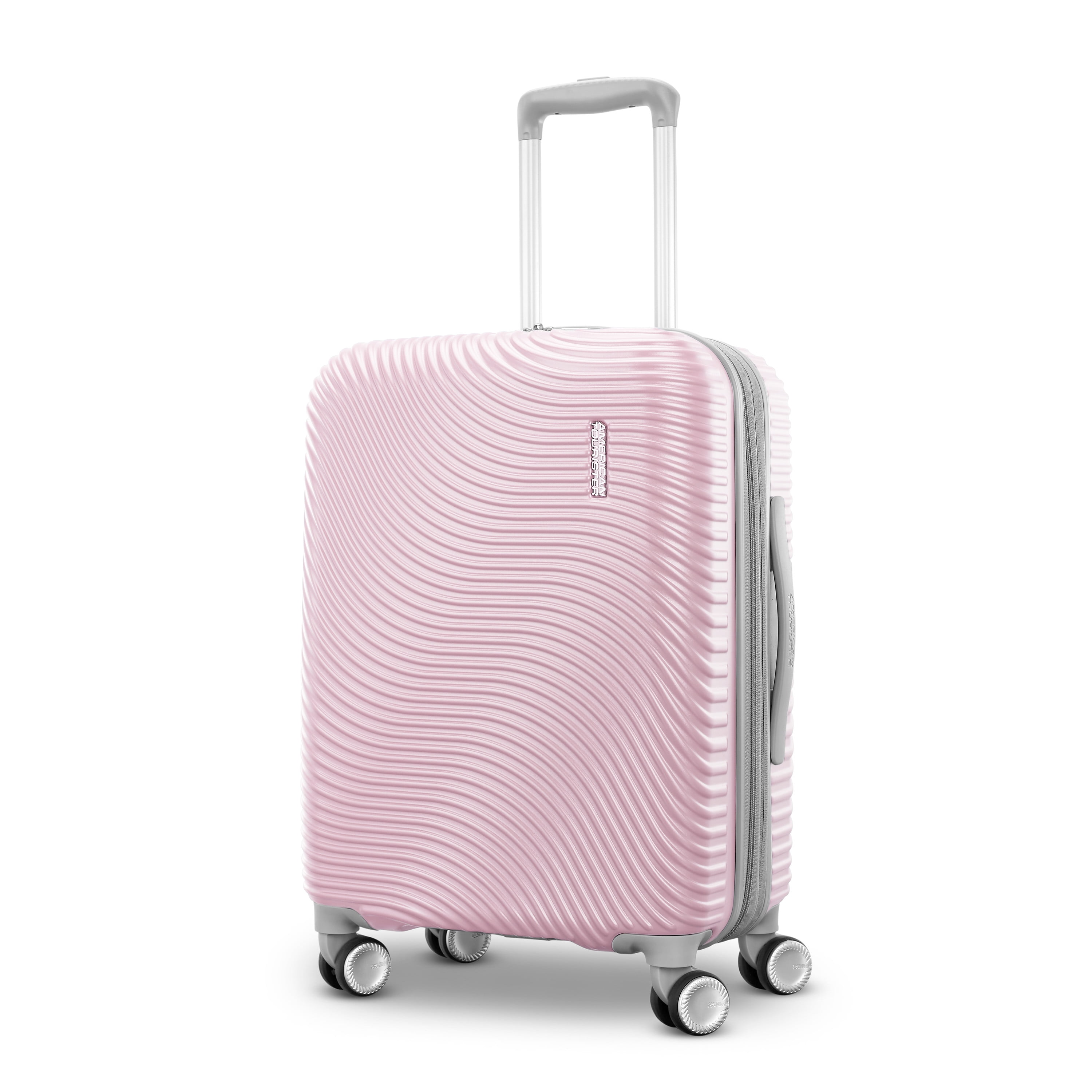 American Tourister Color Waves Light Pink Carry On Expandable Luggage ...