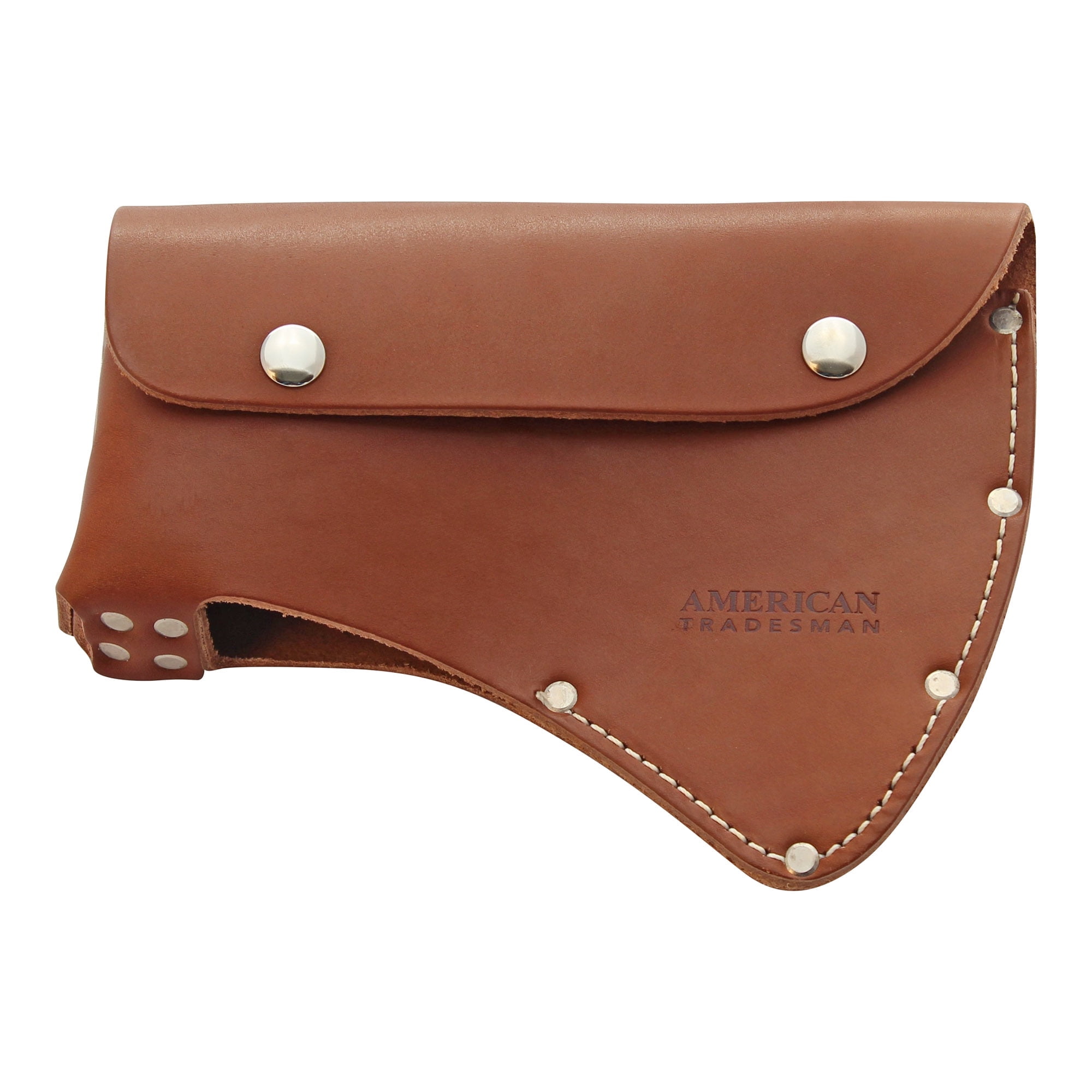 American Tradesman 332 - Standard Single Bit Top Grain Leather Axe ...
