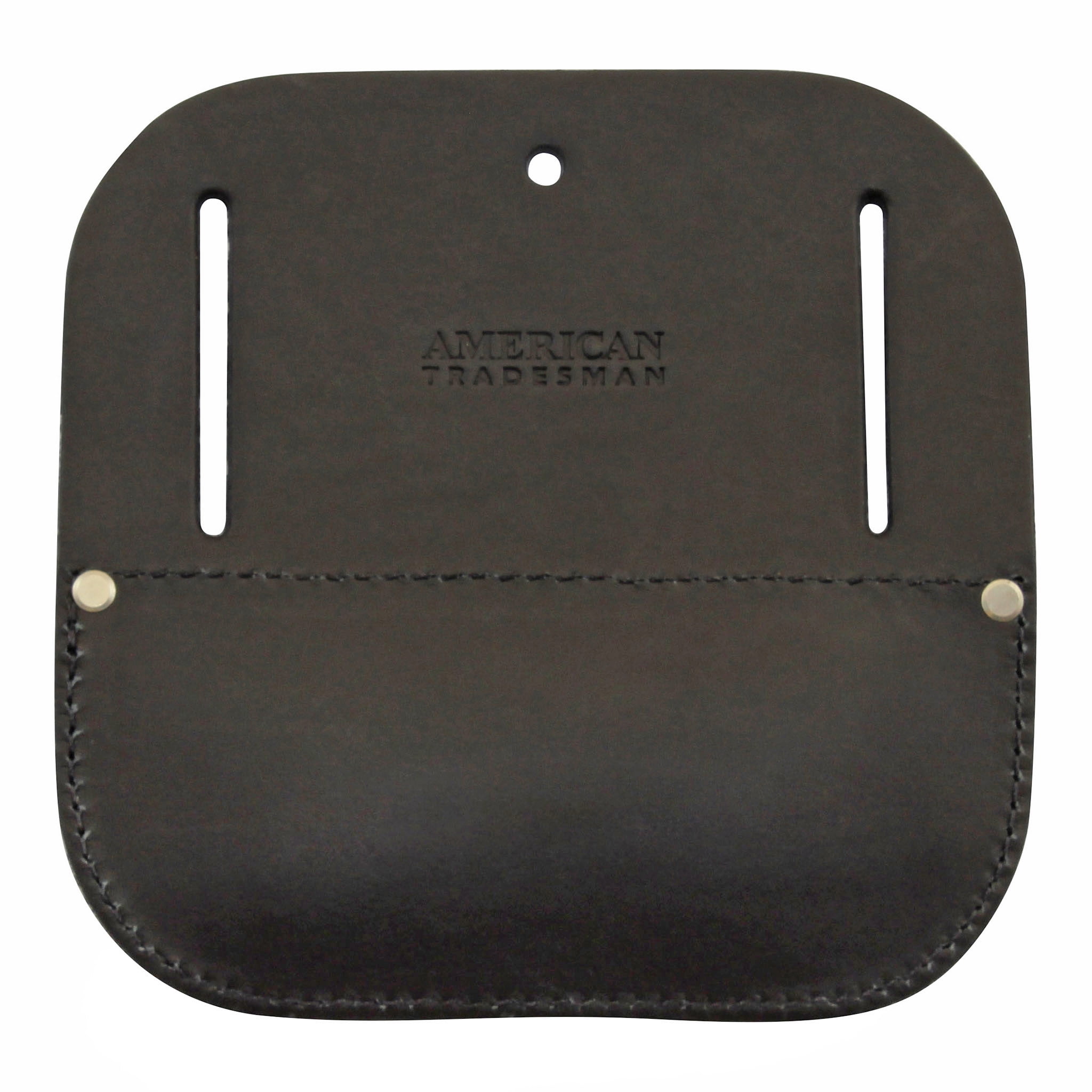 American Tradesman 540BK - Top Grain Black Leather Tie Wire Reel Pad ...