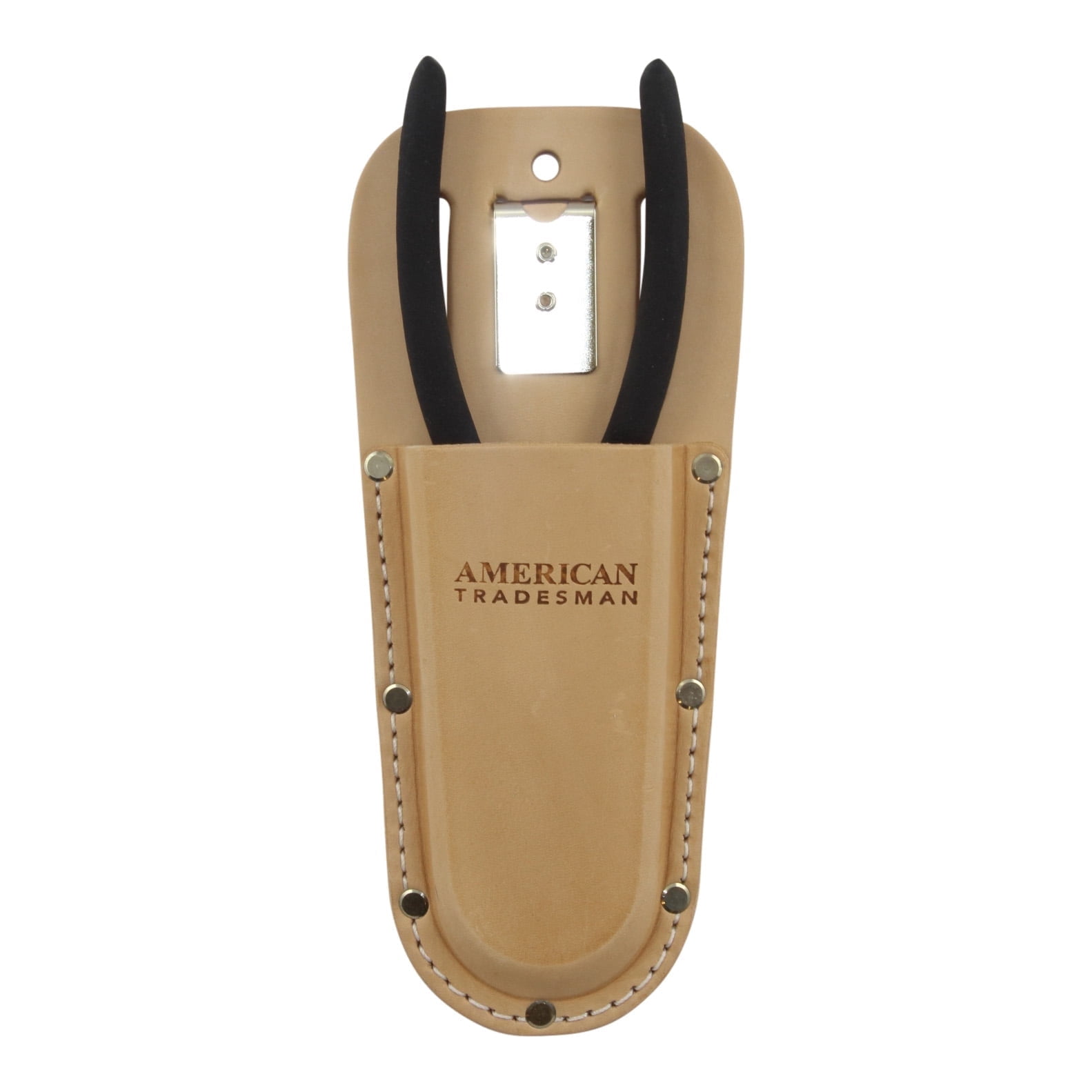 American Tradesman 615C - Top Grain Leather Plier Pruner Scissor Holder ...