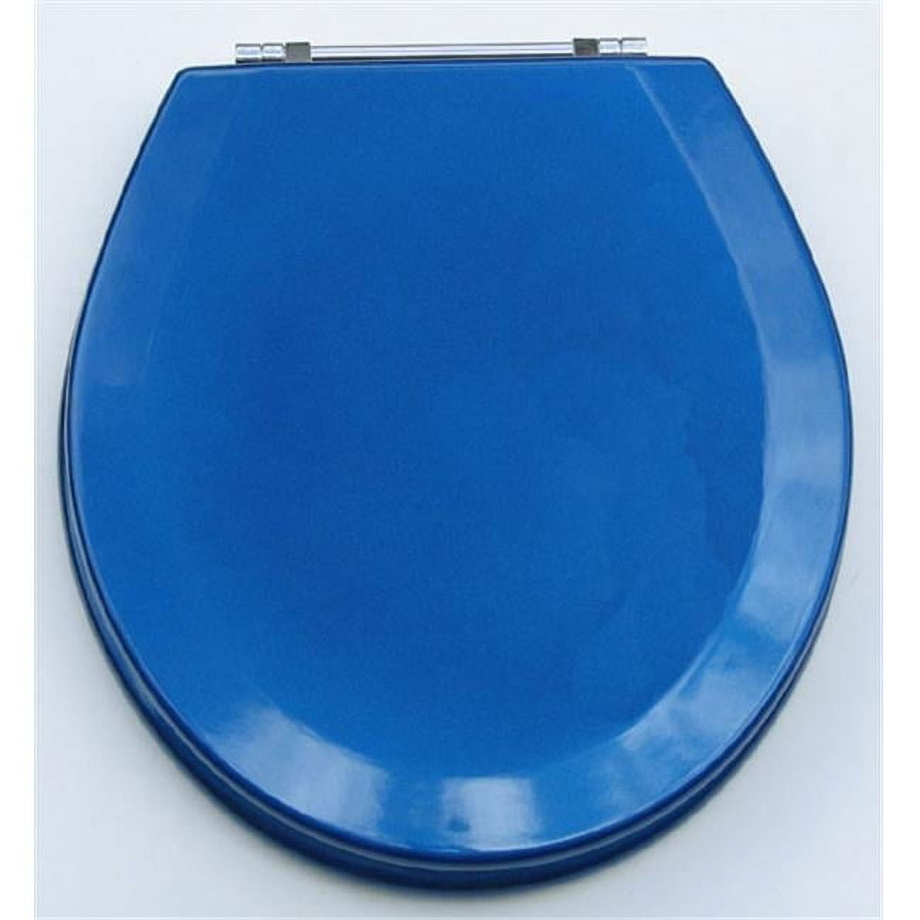 American Trading House MDF-300 Metallic Blue Finish Wood, Toilet Seat ...