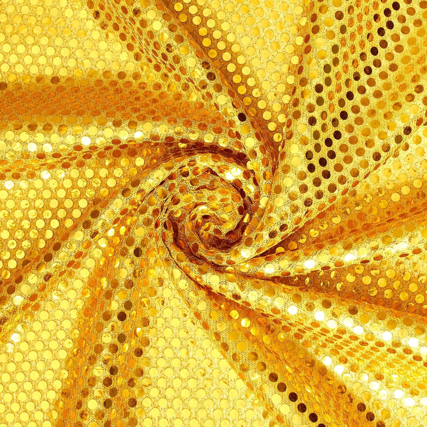 American Trans Circle Knit Confetti Dot Sequins 43/44" Polyester PET ...