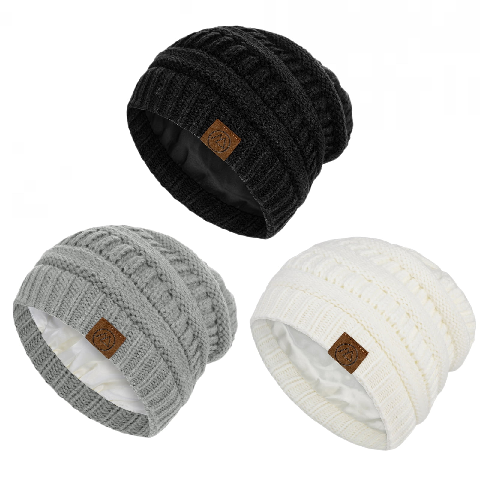 American Trends Women's Warm Winter Beanie, Thick Soft Knit Hat ...