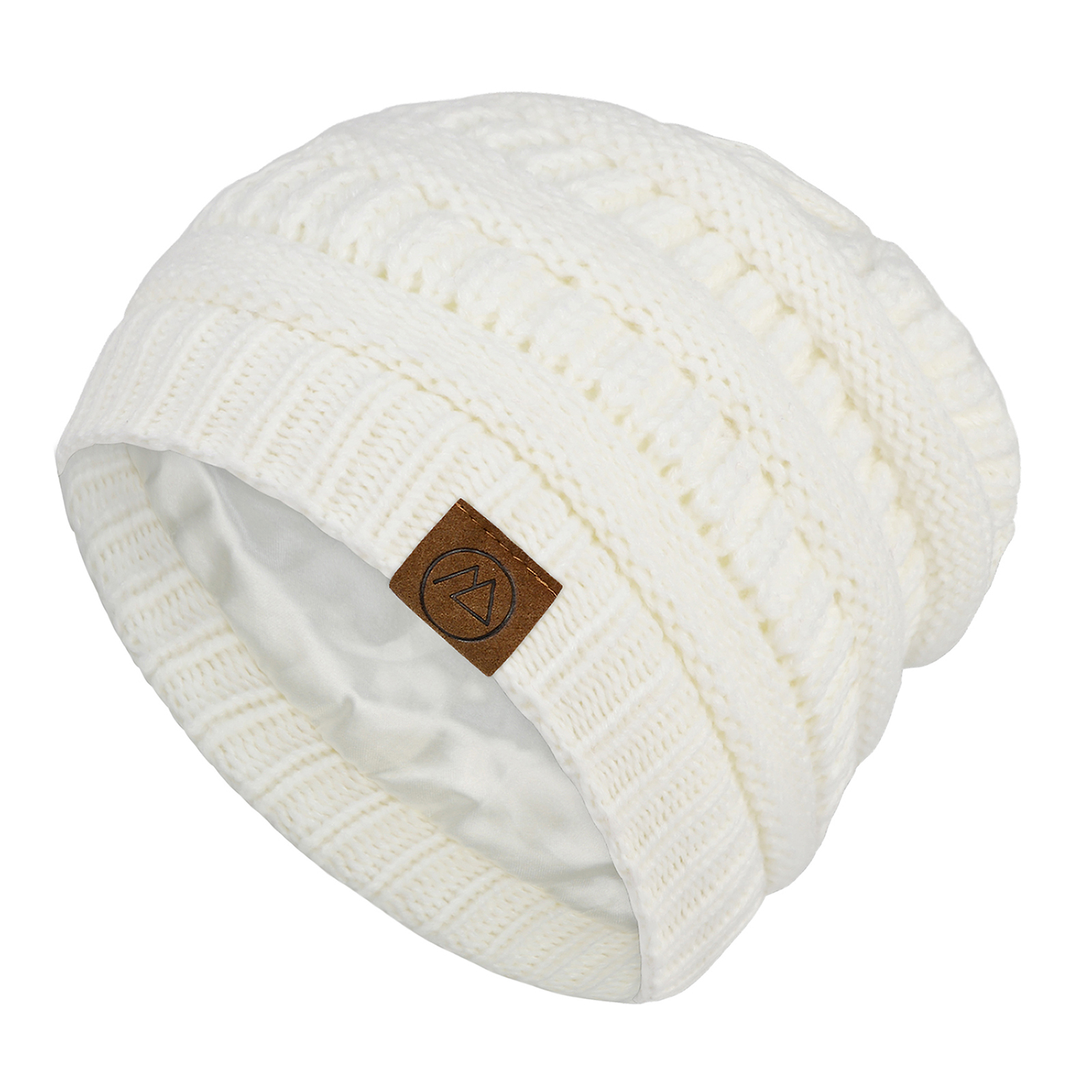 Knitted Cap - Thick Soft Warm Winter Hat - Mens Trendy Warm Oversized ...