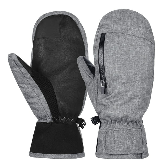 American Trends Mittens for Women Waterproof Men's Ski Gloves Warm ...