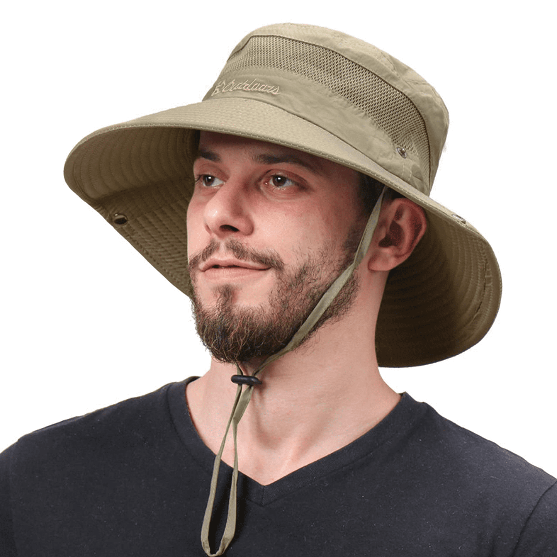 American Trends Sun Hats for Men Women Wide Brim Fishing Hat Summer ...