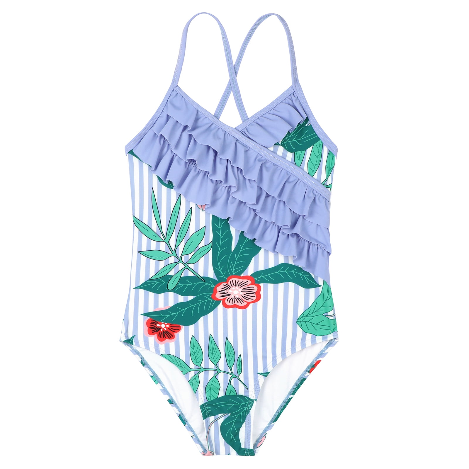 American Trends Toddler Swimsuit Girls Bathing Suit Kids Swimsuits ...