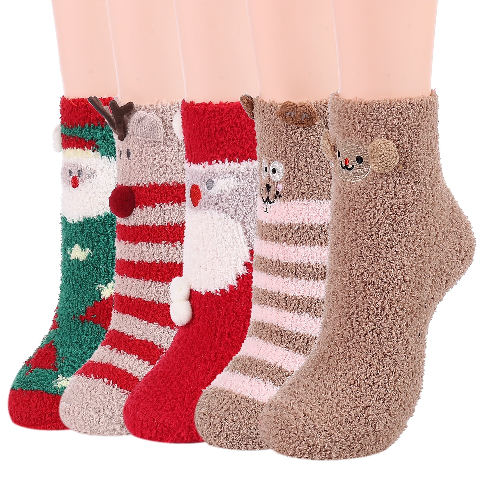 American Trends Warm Cozy Socks for Women Softest Fuzzy Socks Winter ...