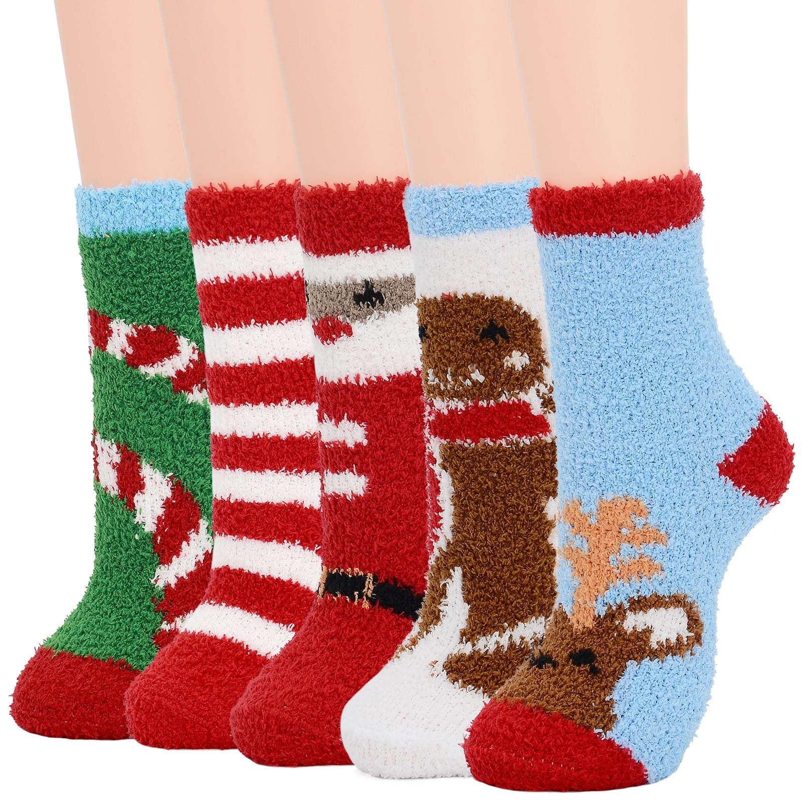 American Trends Warm Cozy Socks for Women Softest Fuzzy Socks Winter ...