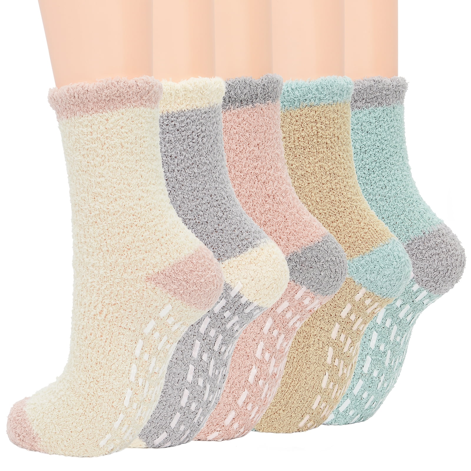 American Trends Women Warm Super Soft Cozy Fuzzy Socks Fluffy socks ...