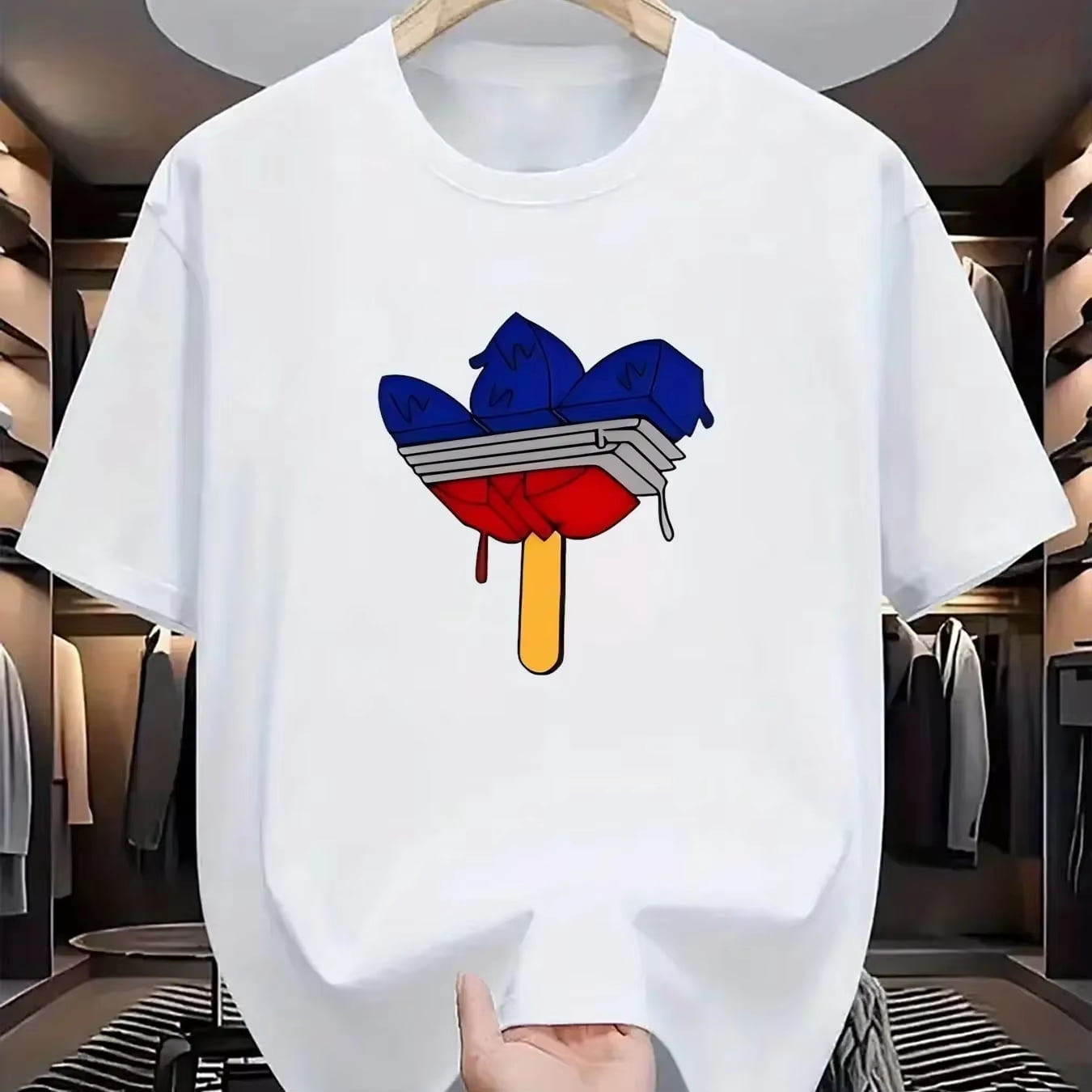 American Trendy Brand 2026 Summer New Men's and Women's Thick Cotton ...