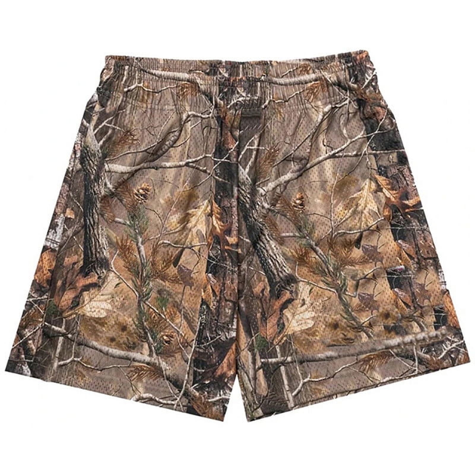 American Trendy Shorts Tree Trunk Graphics Casual Shorts Women Men ...