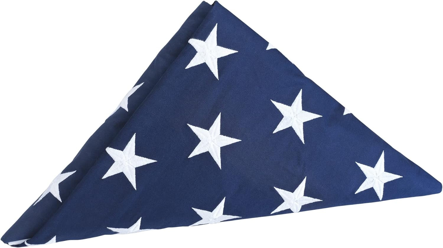 American US Burial Flag for Veteran Military, 5x9.5 Ft, 100% Cotton ...