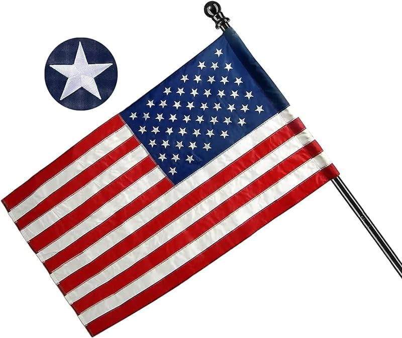 American USA Boat flag 12x18 US Flag - Heavy Duty Outdoor Unite States ...