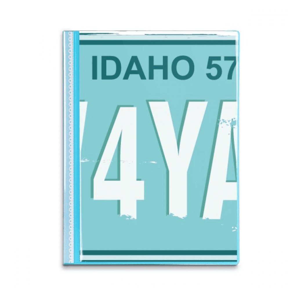 American USA Car Licence Plate Number Book Sheet Protectors Portfolio ...