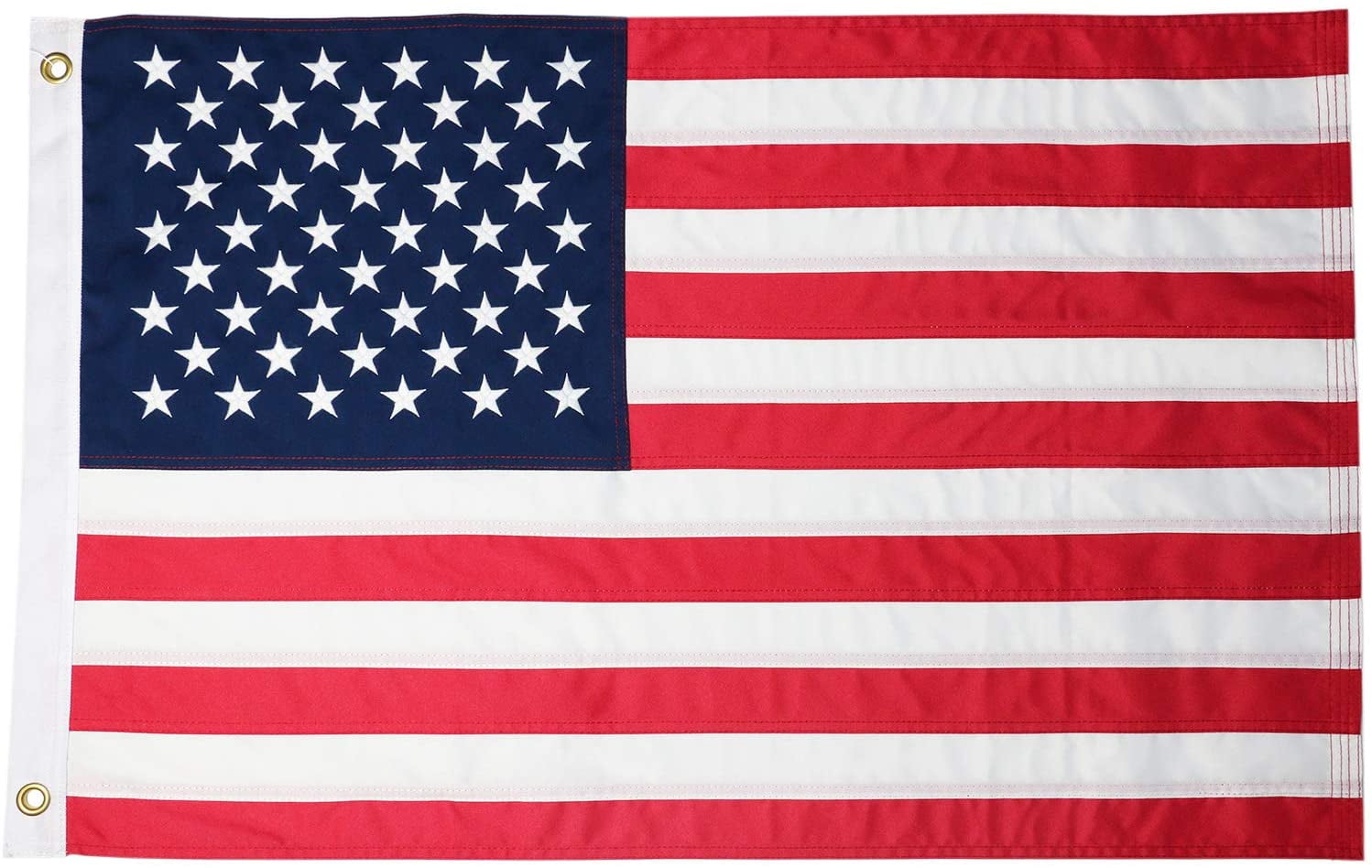 American USA Flag 1x1.5 FT Deluxe Long Lasting Outdoor US Flag Fade ...