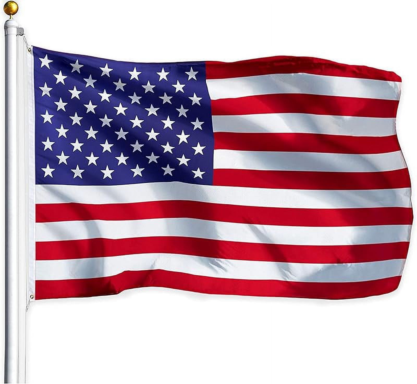 American USA Flag | 3x5 Ft | LiteWeave Series Printed 100D Polyester ...