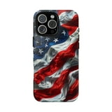 American USA Flag Artistic Wave Patriotic Abstract Design Phone Case ...