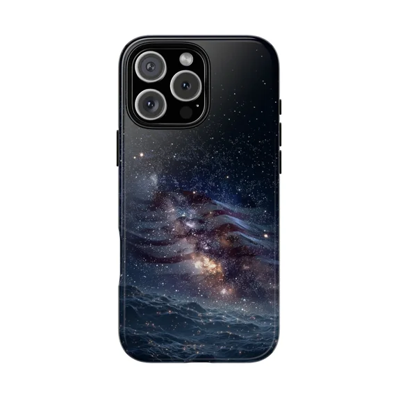 American USA Flag Galaxy Stars Phone Case for iPhone 17 to 11 Pro Max ...