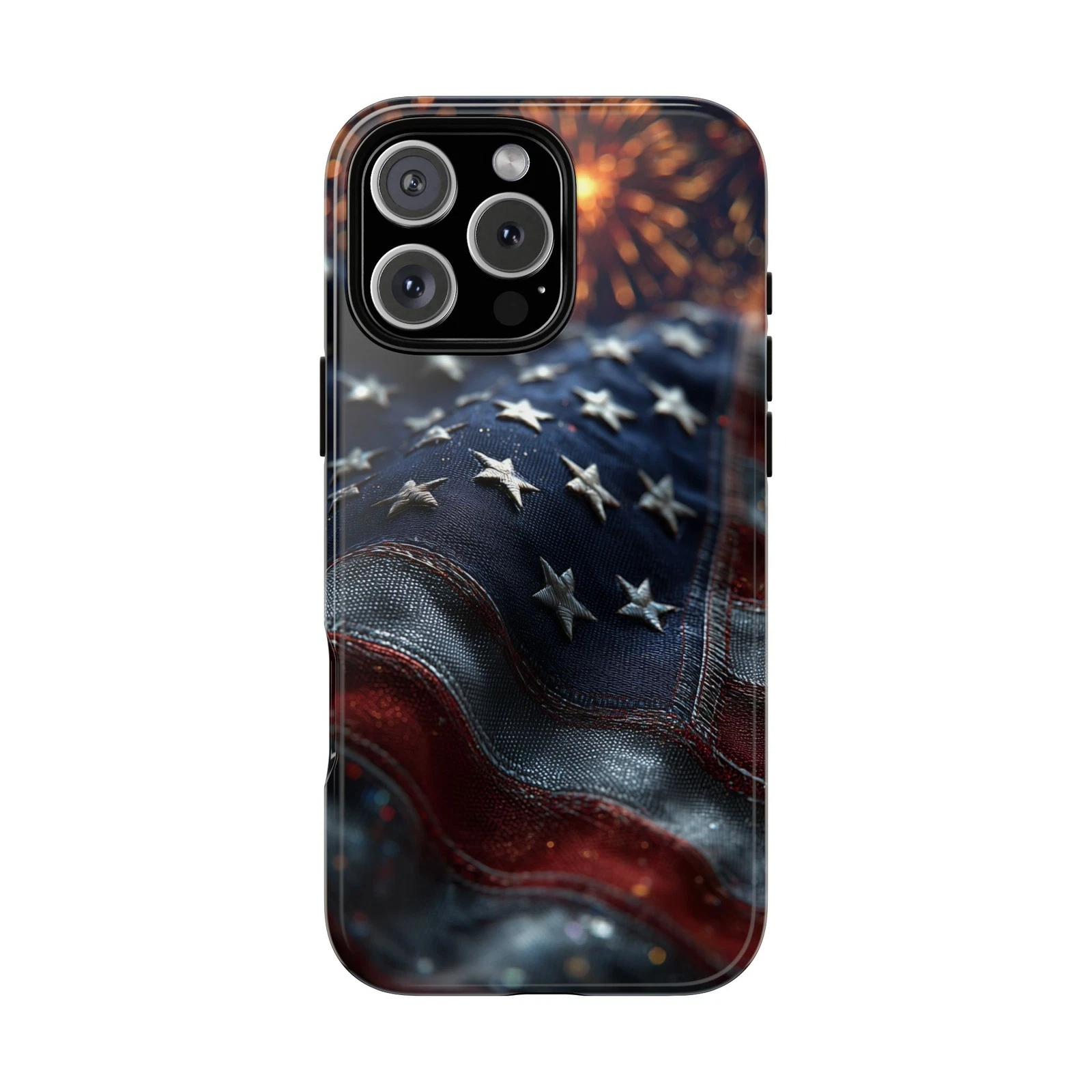 American USA Patriotic Pride Art Phone Case with iPhone 17 through 11 ...
