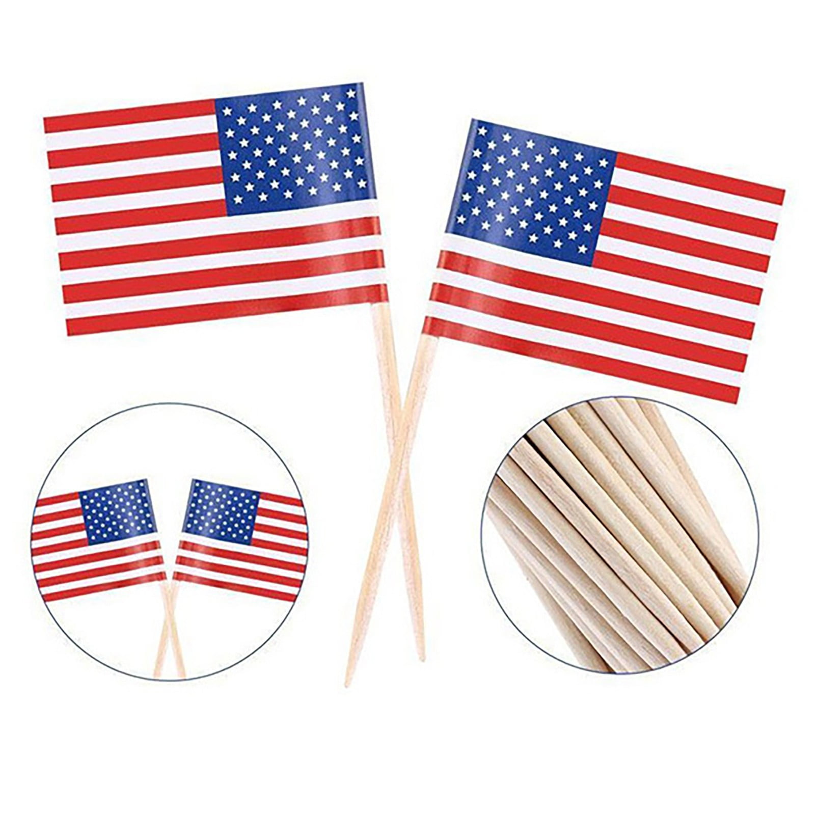 American USA US Flag 4th Of July Independence Day 24 Pcs Food Bar Cake ...