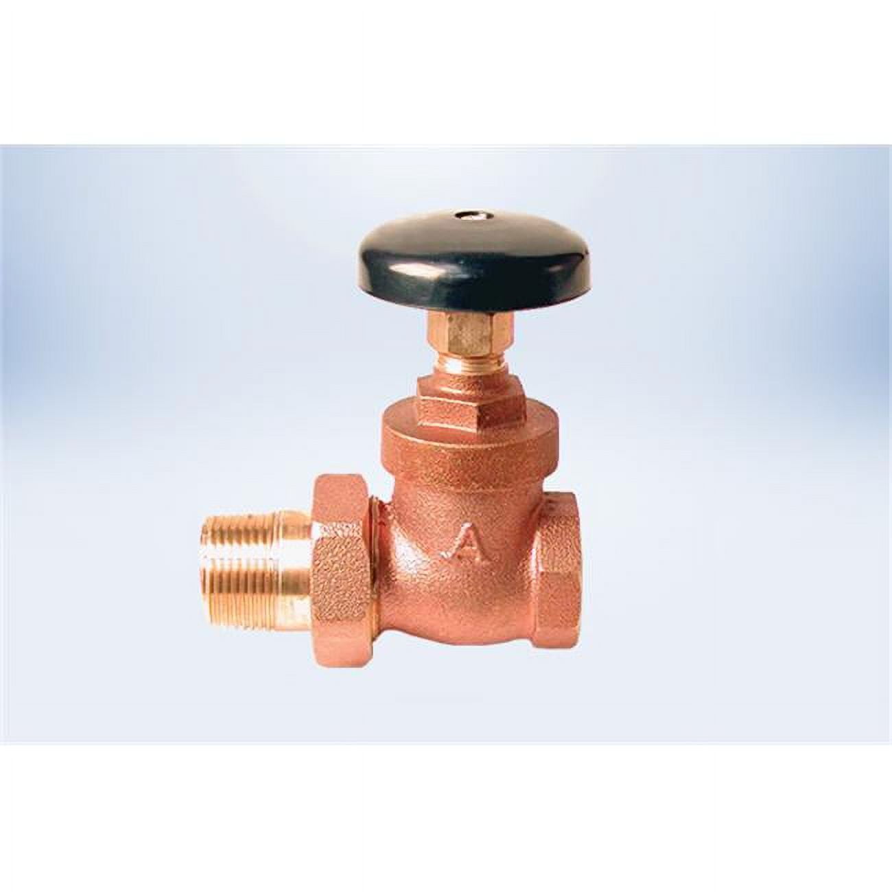 American Valve 7 1 1 in. Bronze Steam Radiator Gate Valve ...